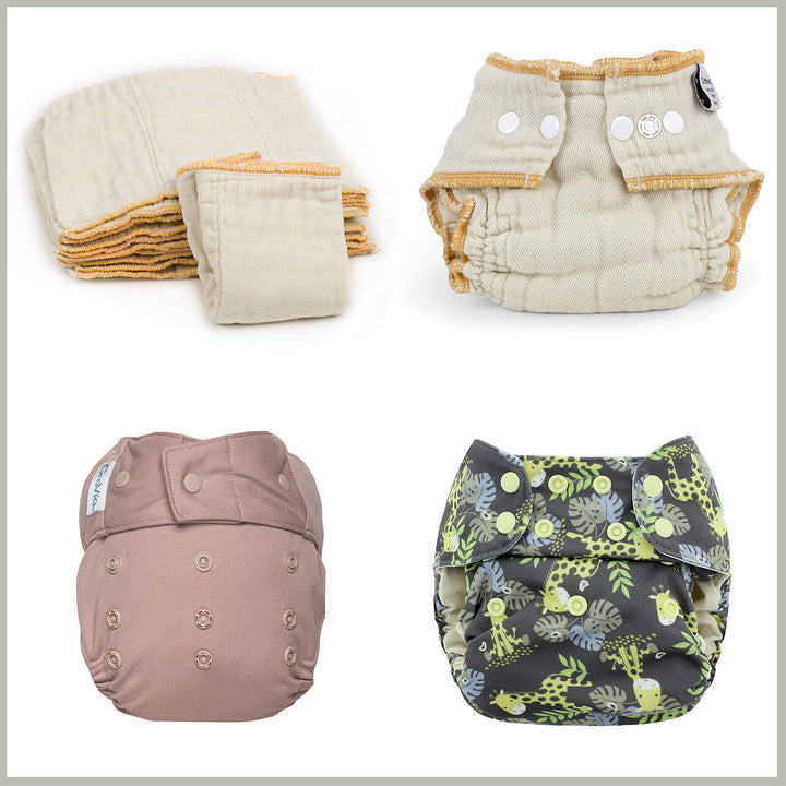 Cloth diapers for baby featuring organic and reusable diapers. – Green ...