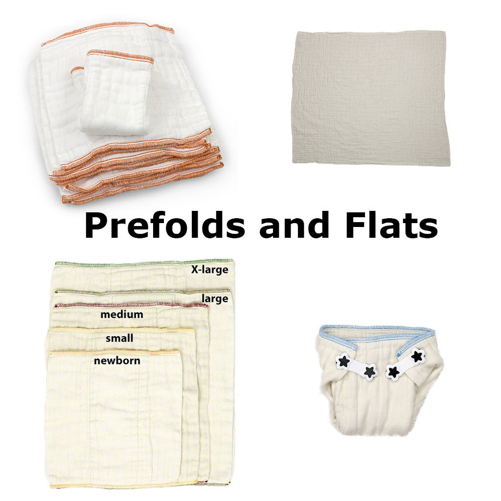 Prefolds, Fitteds, and Flat Cloth Diapers – Green Mountain Diapers