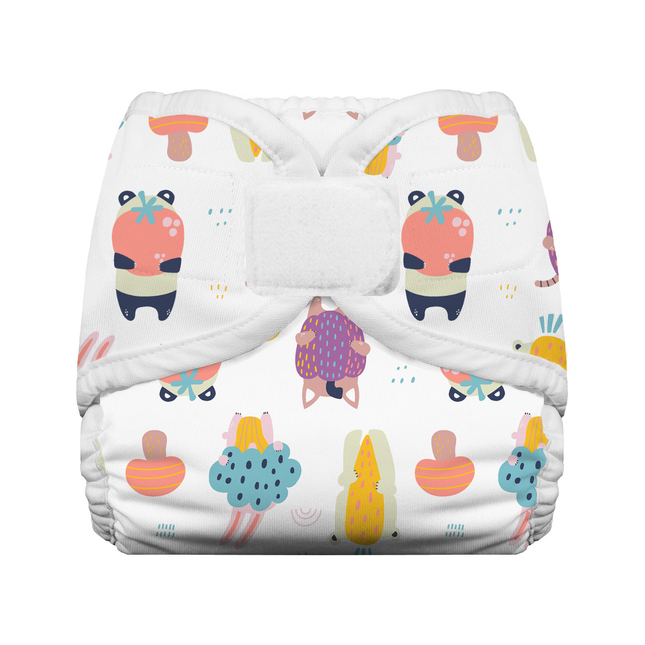 Thirsties Diaper Cover sized diaper cover hook and loop – Green ...