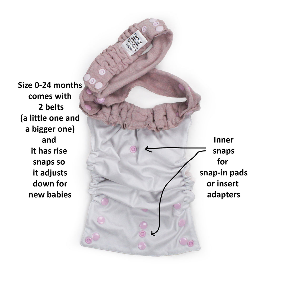 Flappy Nappies All-in-Two Diaper Cover – Green Mountain Diapers