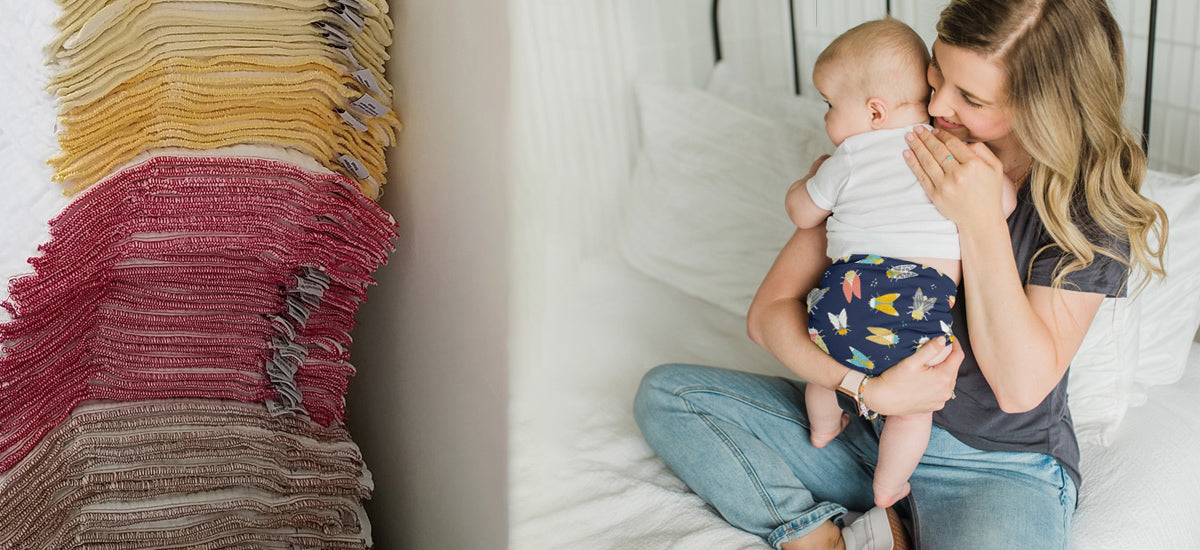 Cloth diapers for baby featuring organic and reusable diapers. – Green ...