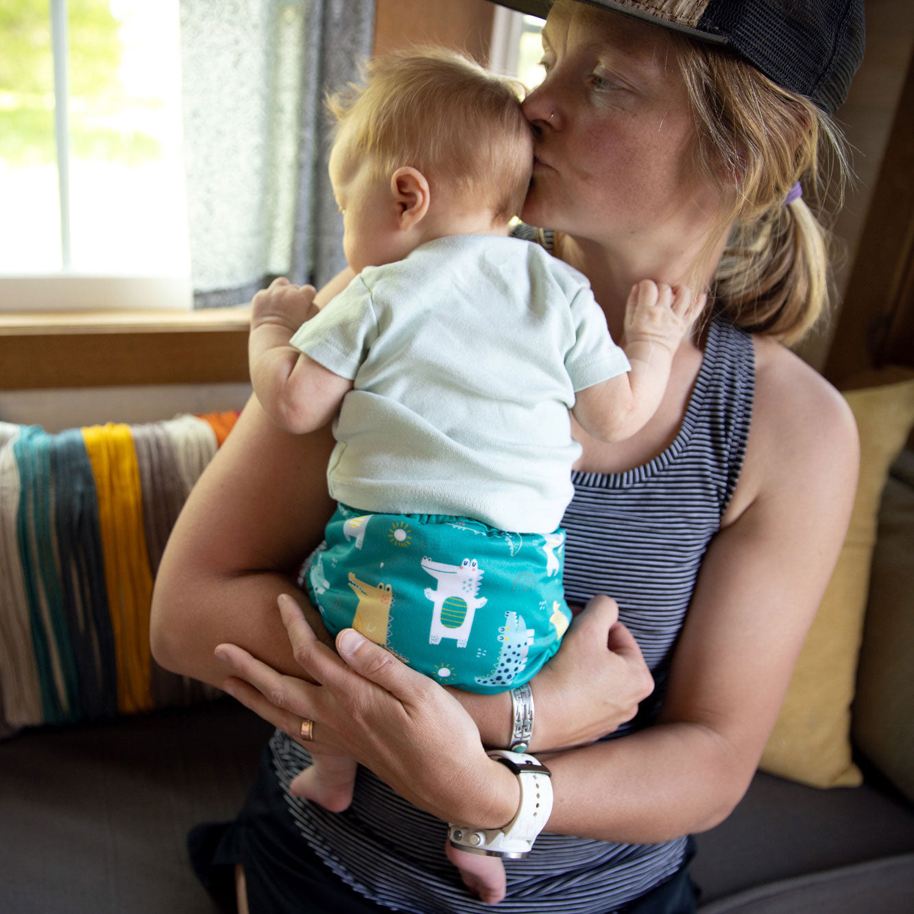 Cloth diapers for baby featuring organic and reusable diapers. – Green ...