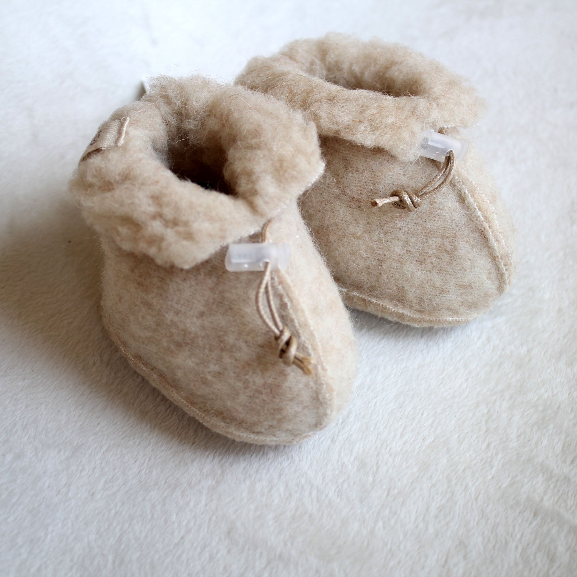 KiCo Fluffy Wool Booties – Green Mountain Diapers
