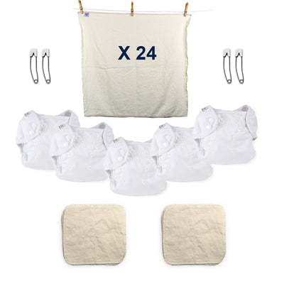 Prefolds, Fitteds, and Flat Cloth Diapers – Green Mountain Diapers