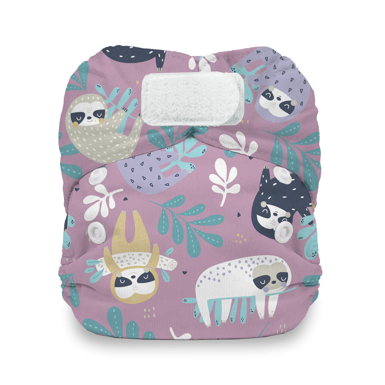 Thirsties Natural Newborn All-in-One: Hook and Loop closure – Green ...