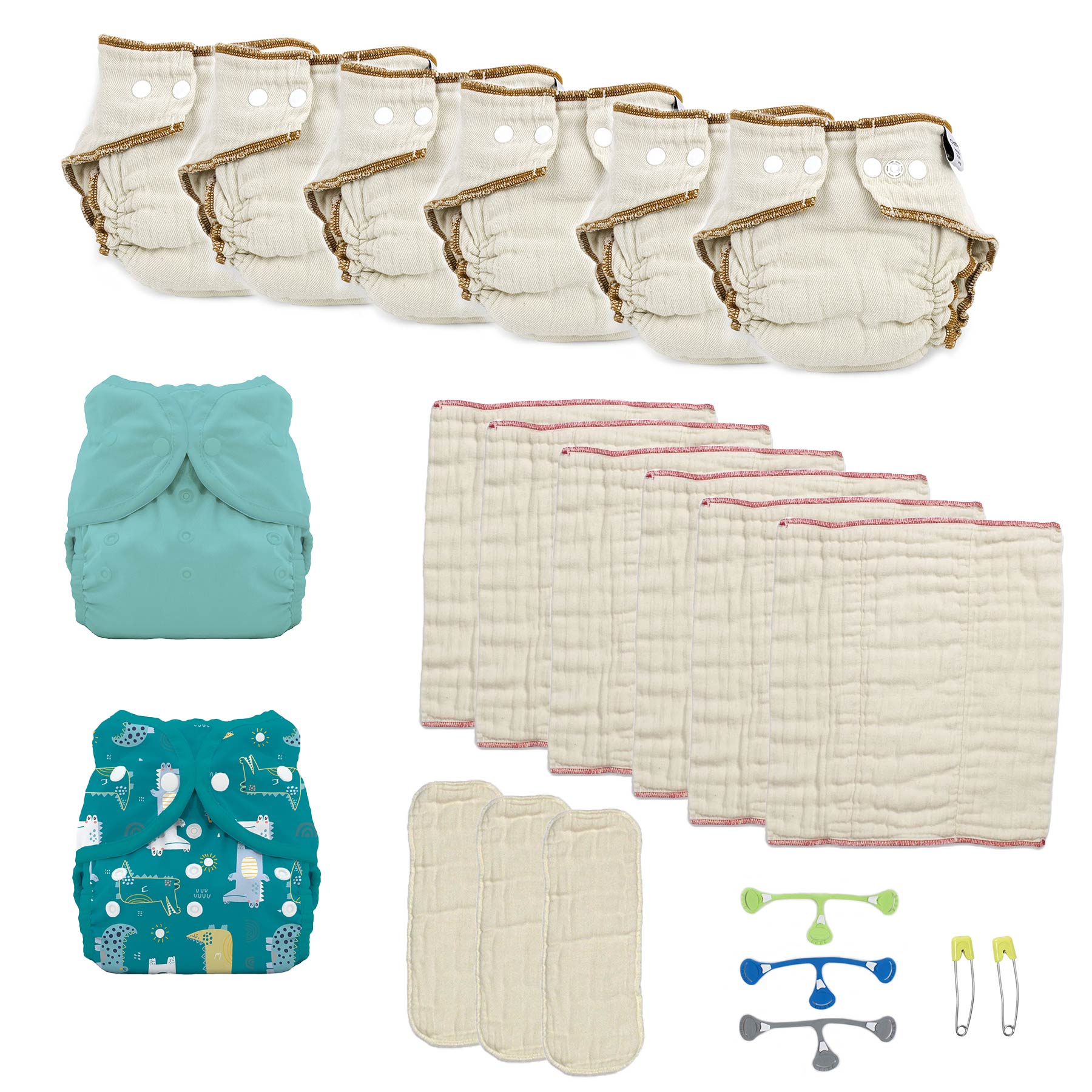 Try Both Cloth Diaper Kit size large – Green Mountain Diapers
