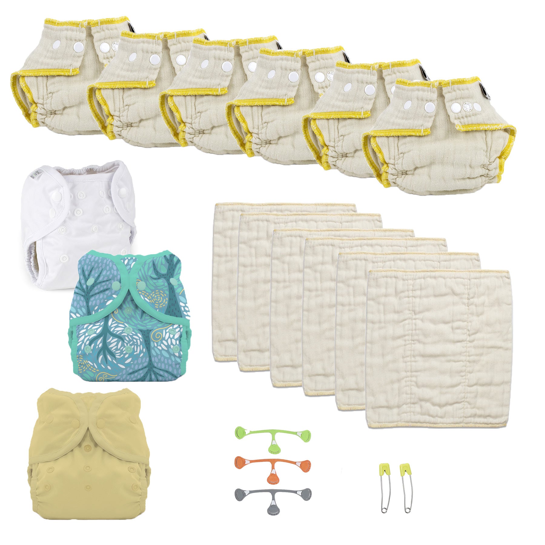 Try Both Cloth Diaper Kit size small – Green Mountain Diapers