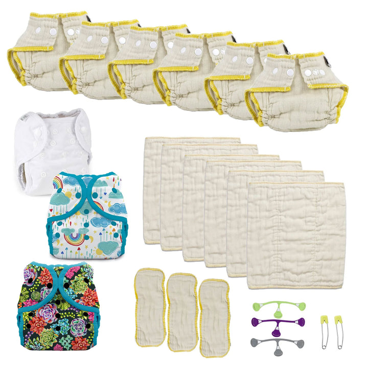 Try Both Cloth Diaper Kit size small – Green Mountain Diapers