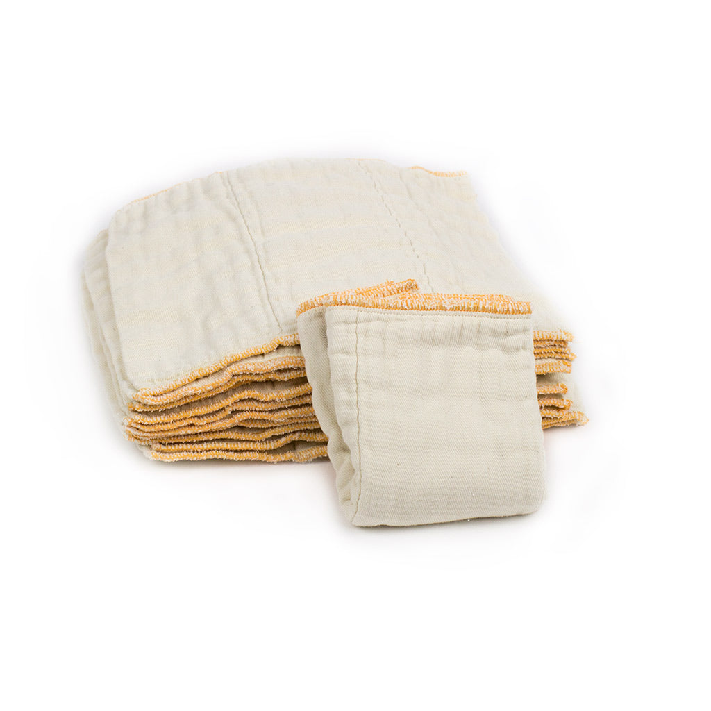Cloth-eez Prefold Diapers - Organic Natural Unbleached – Green Mountain ...